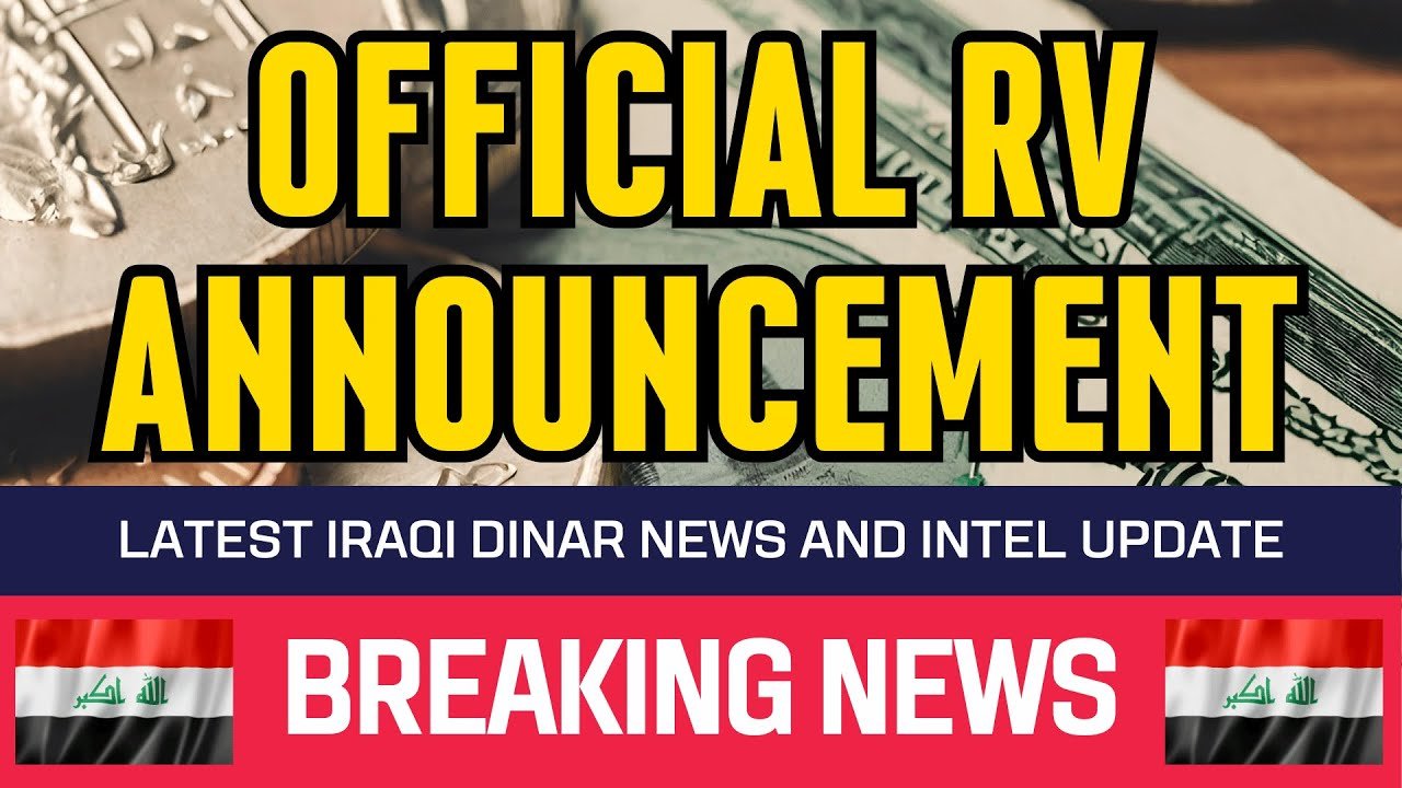 Iraqi Dinar - Iraq's sign Coin RV Announcement - Get in on the Action ...