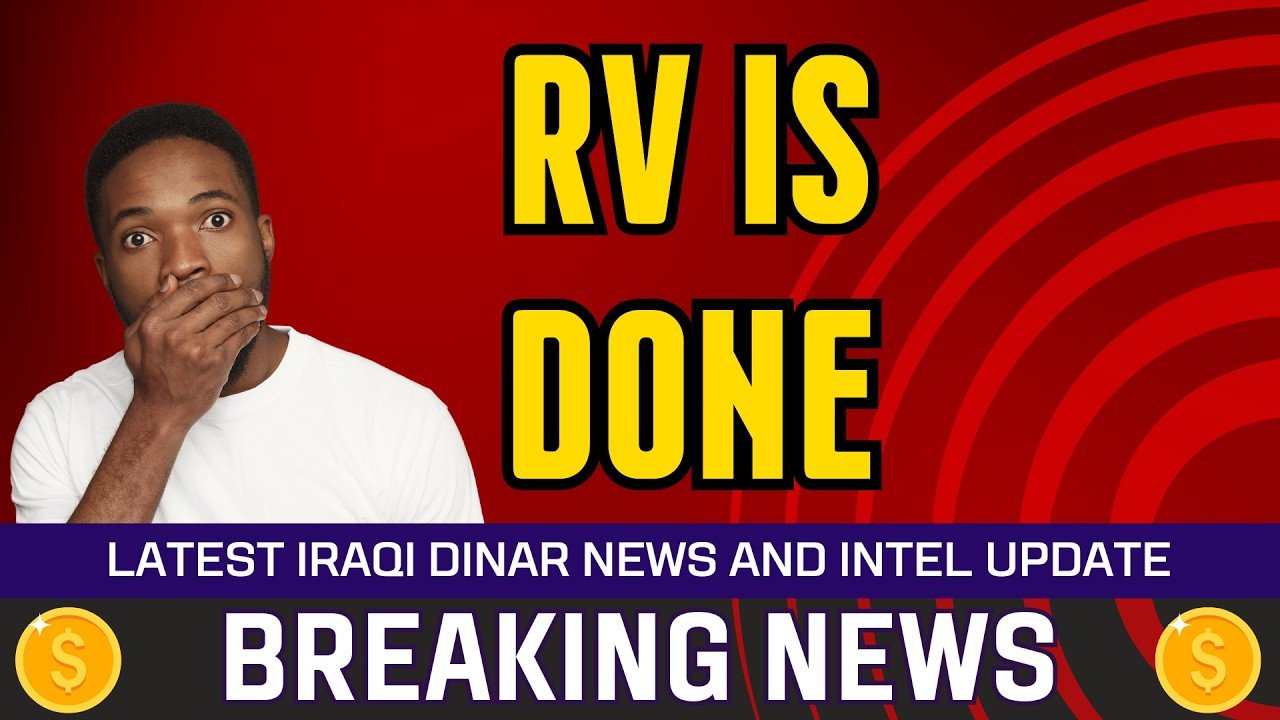 Iraqi Dinar - RV is Done - Today IQD Value to Dollar RV News...