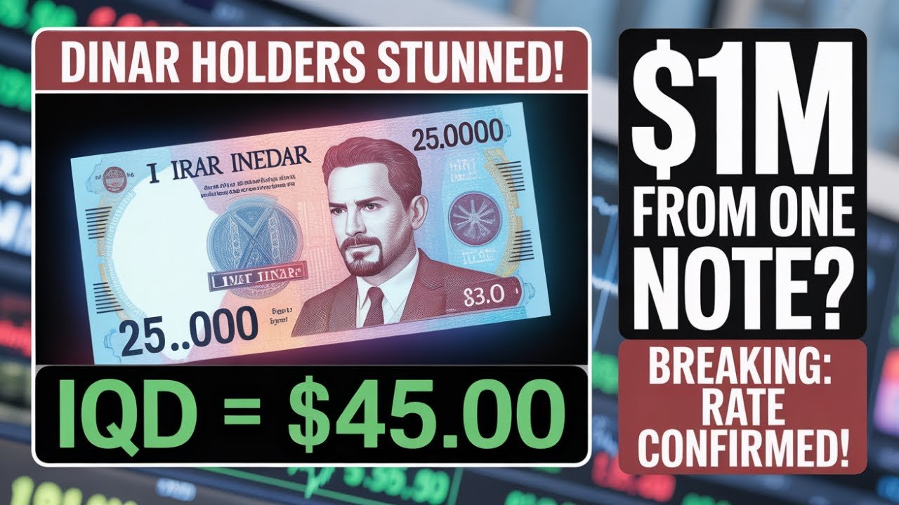 Hold a 25,000 IQD Note? You Might Be a MILLIONAIRE Now!...