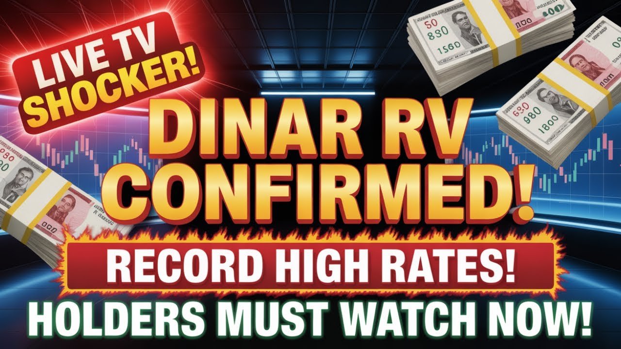 Live TV Shocker! Dinar RV Confirmed – Record High Rates - Tod...